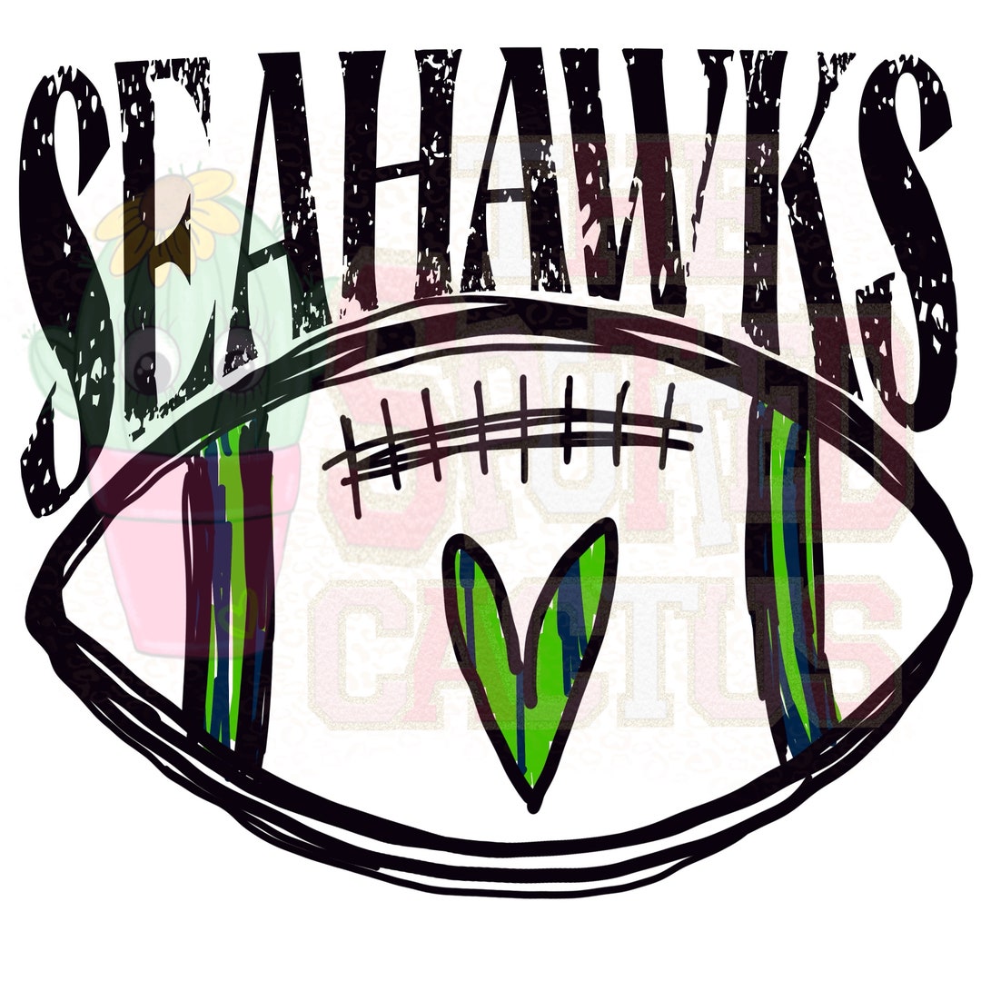 Seahawks Football PNG - Etsy