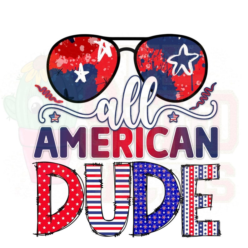 All American Dude PNG - Etsy