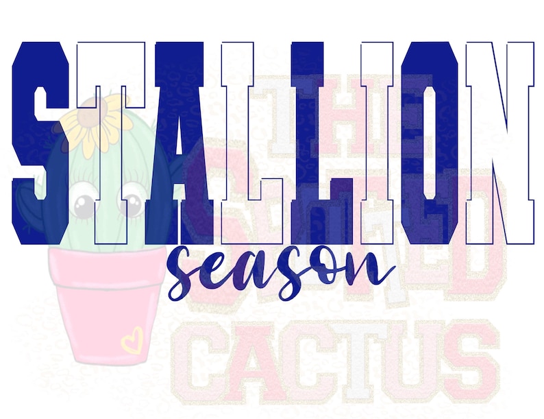Stallion Mascot PNG - Etsy