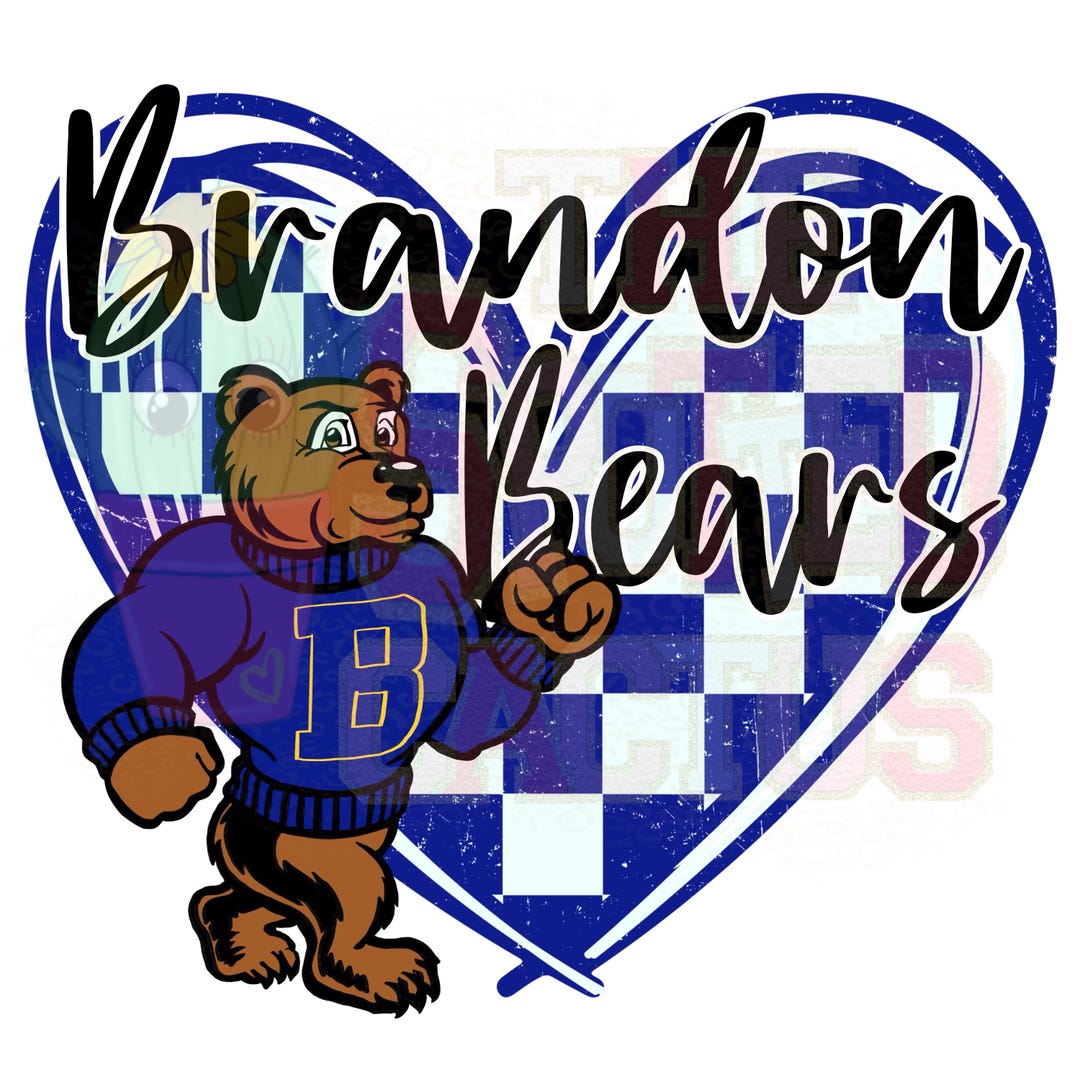 Brandon Bears DTF Direct to Film PNG - Etsy