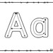 Alphabet Tracing Mat Coloring Printable Worksheets A to Z 26 Pages - Etsy