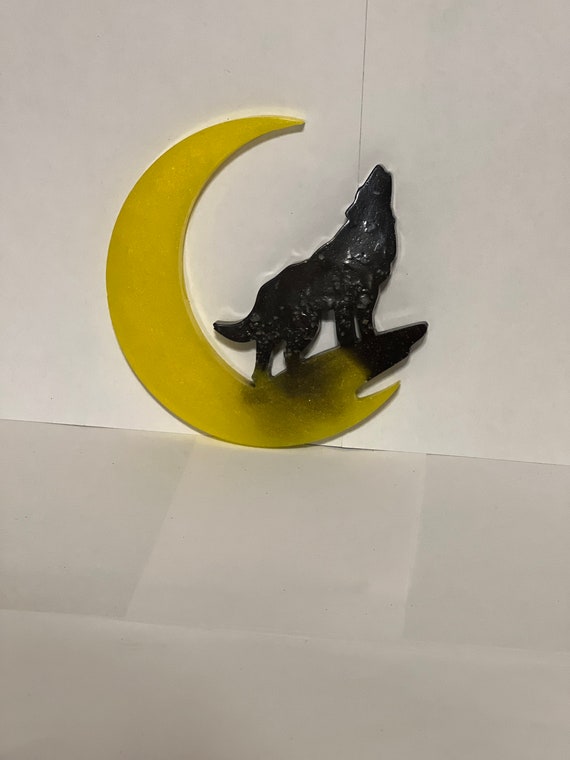Wolf Moon Wall Decor - Etsy