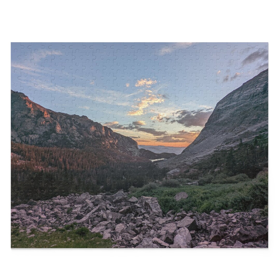 500 Piece Beautiful Valley Sunrise Puzzle - Etsy