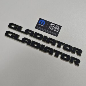 Jeep "gladiator" Acrylic Emblems for Fenders (L/R Set) - Etsy