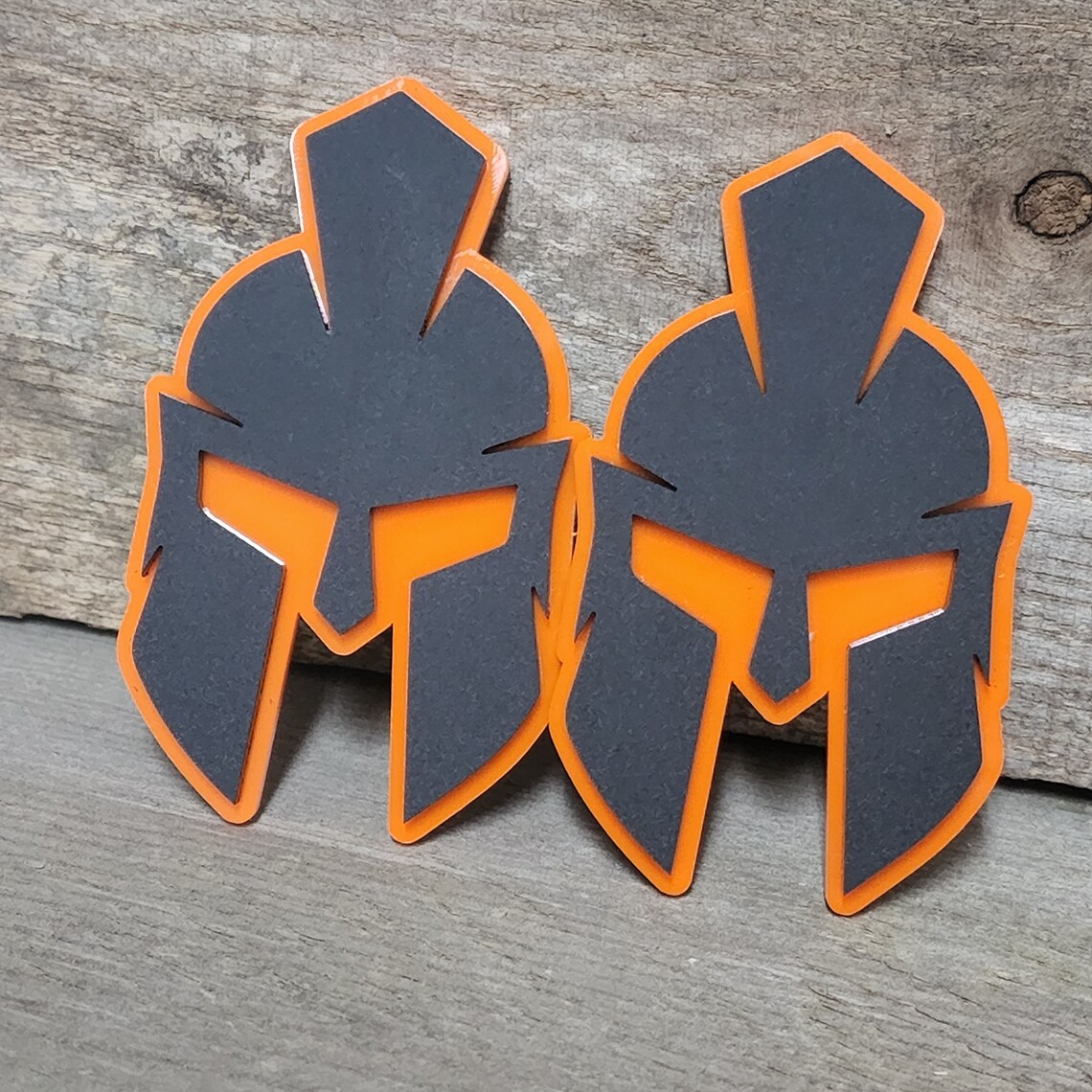 Gladiator Acrylic Helmet Badge - Etsy