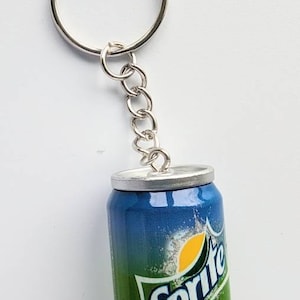 Fizzy Drink Can Keyring, Pop Keyring, Soda Drink, Novelty Keyring ...
