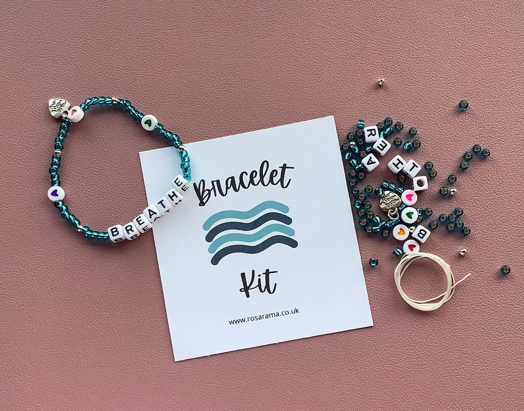Make Your Own Personalised Beaded Bracelets Party Favour, Party Bag ...