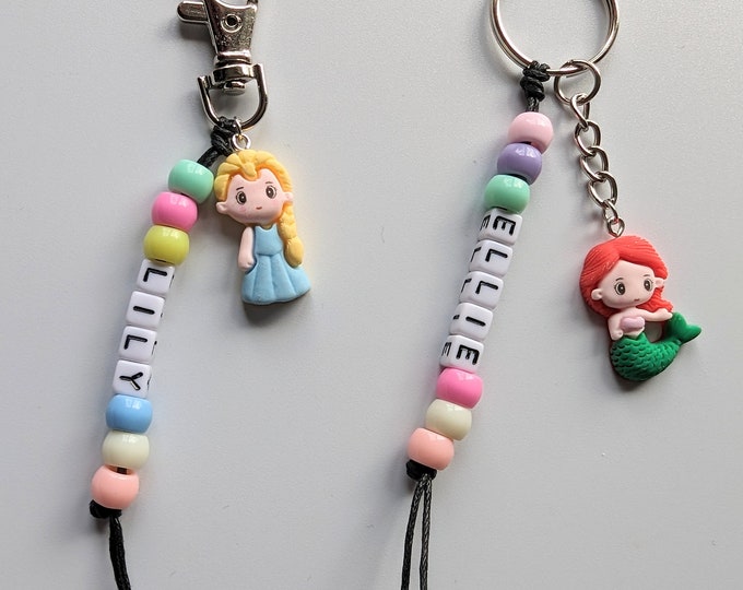 Sea Life Keyring, Mermaid Keyring, Starfish Keyring, Turtle Keyring ...