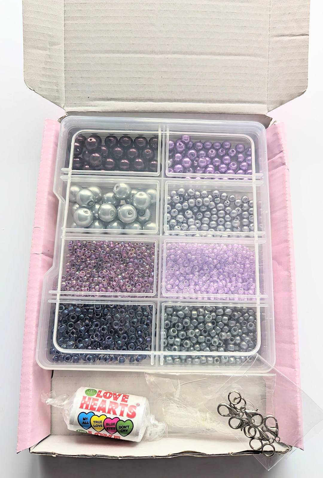 Jewellery Kit, Make Your Own Necklaces, Jewellery Making Kit, Seed ...