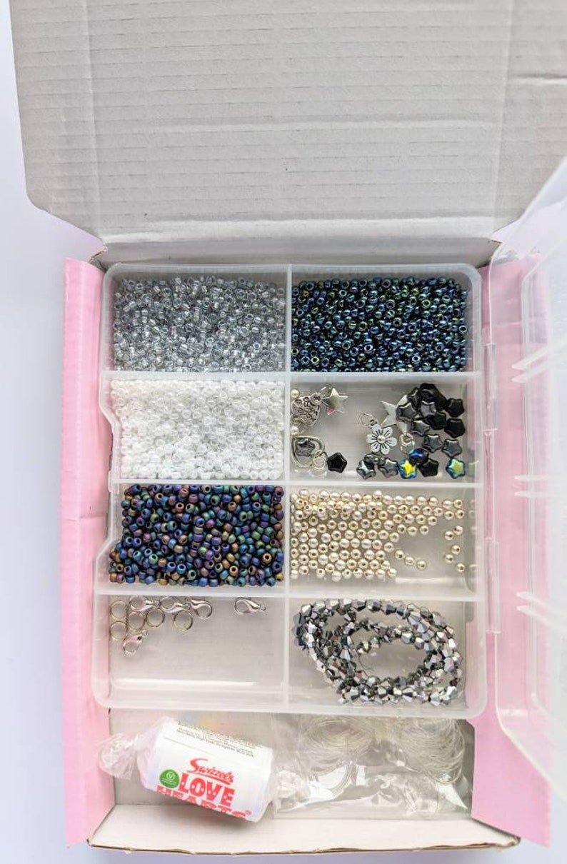 Jewellery Kit, Make Your Own Necklaces, Jewellery Making Kit, Seed ...