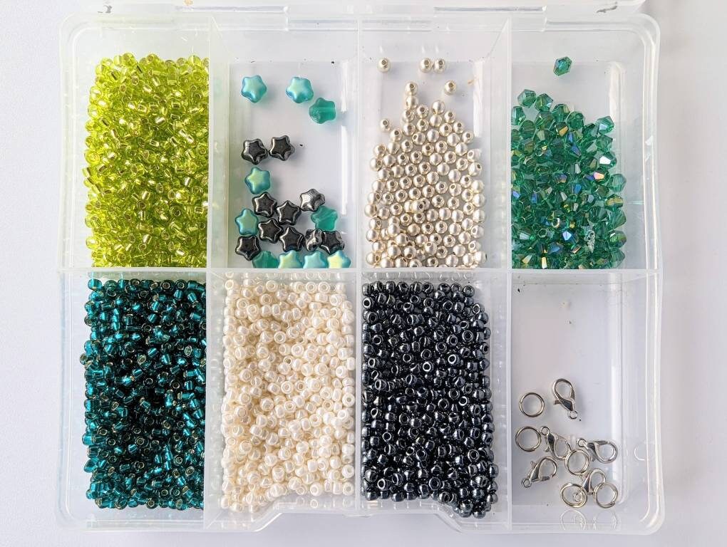 Jewellery Kit, Make Your Own Necklaces, Jewellery Making Kit, Seed ...