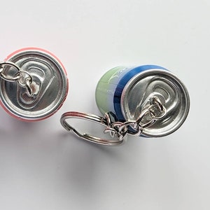 Fizzy Drink Can Keyring, Pop Keyring, Soda Drink, Novelty Keyring ...