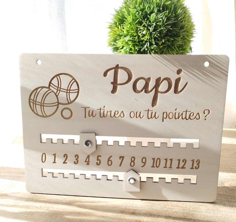 Customizable Pétanque Score Counter - Etsy