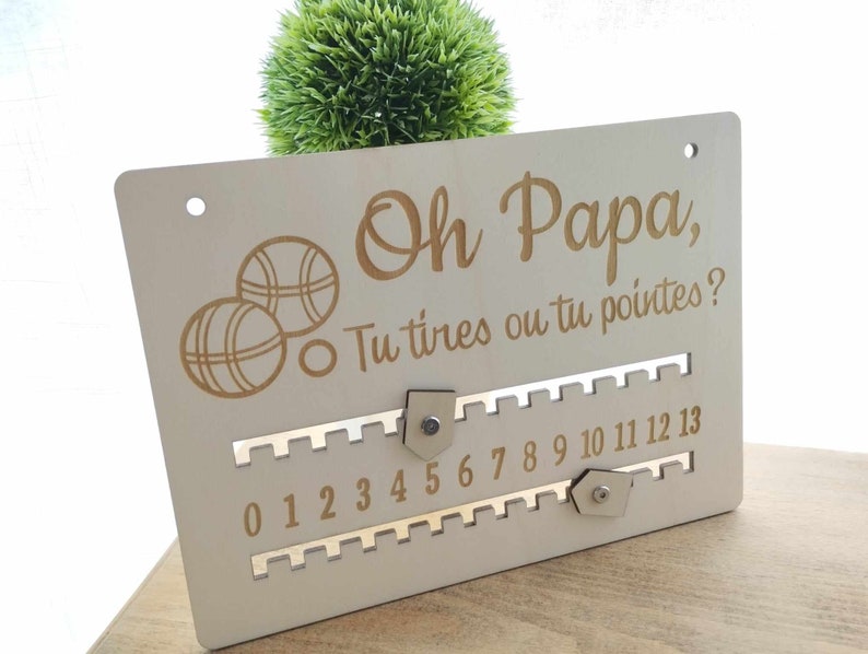 Customizable Pétanque Score Counter - Etsy