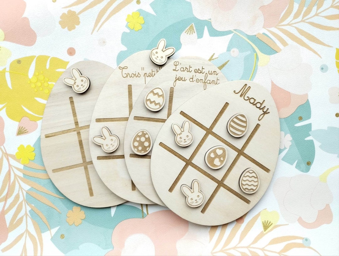 Morpion de Pâques - Etsy France