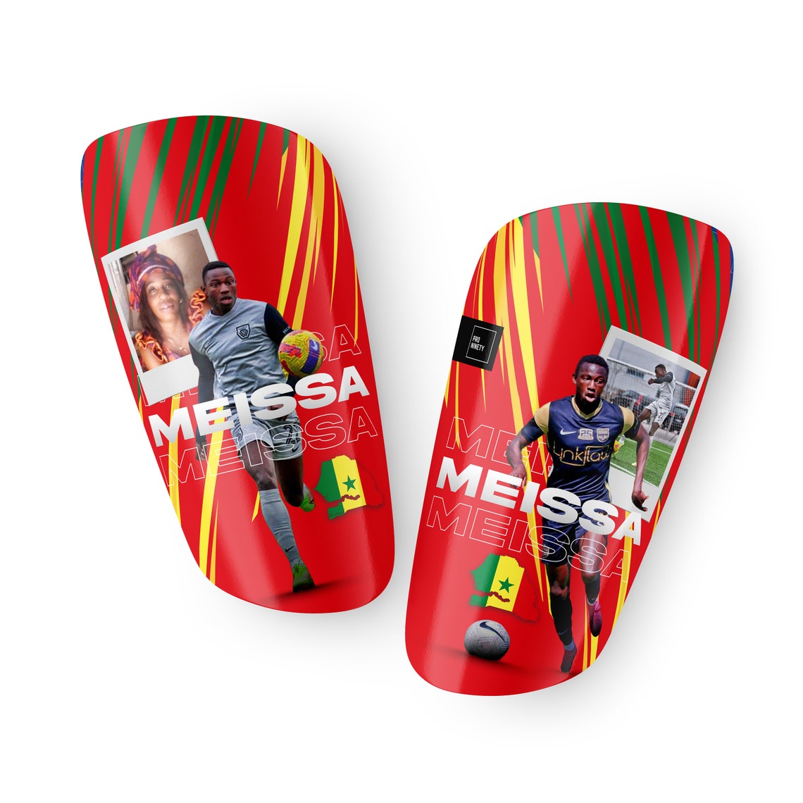 Personalised Shin Pad, Customised Shin Pads, Shin Guard, Football Shin ...