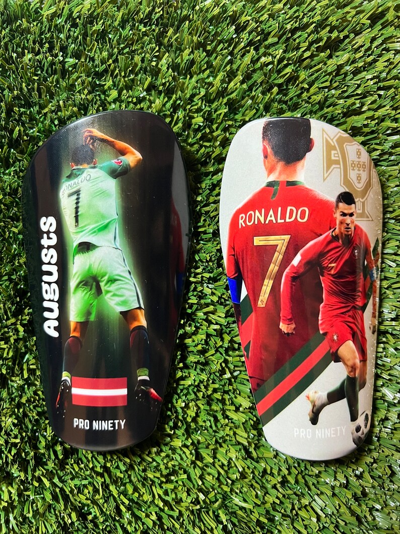 Personalised Shin Pad, Customised Shin Pads, Shin Guard, Football Shin ...