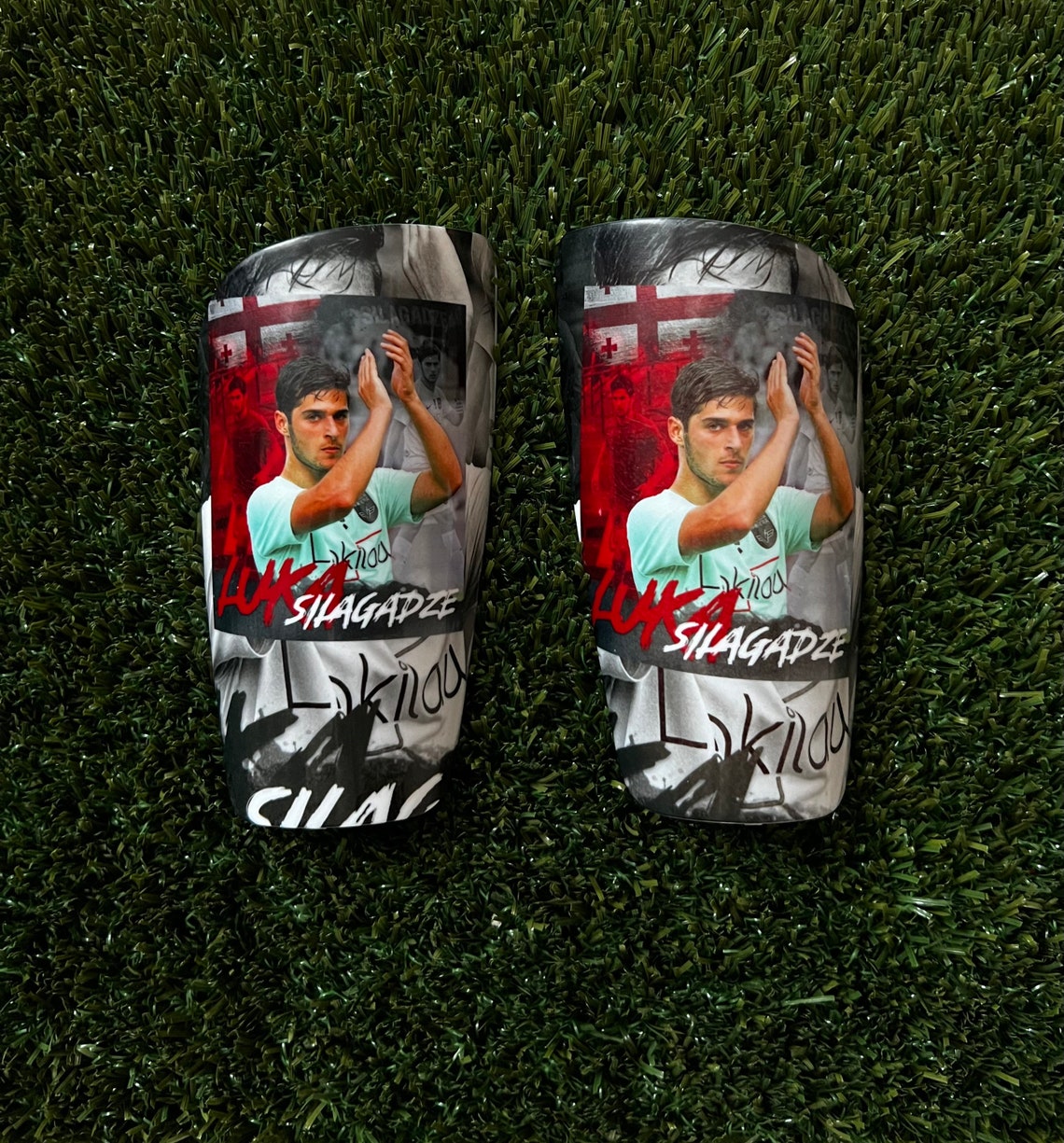 Personalised Shin Pad, Customised Shin Pads, Shin Guard, Football Shin ...
