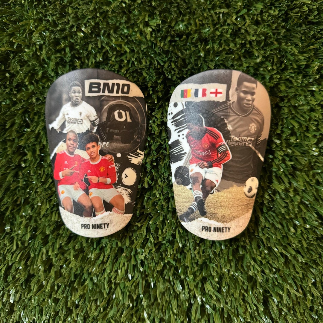 Personalised Mini Shin Pads, Customised Mini Shin Pads, Shin Guard ...