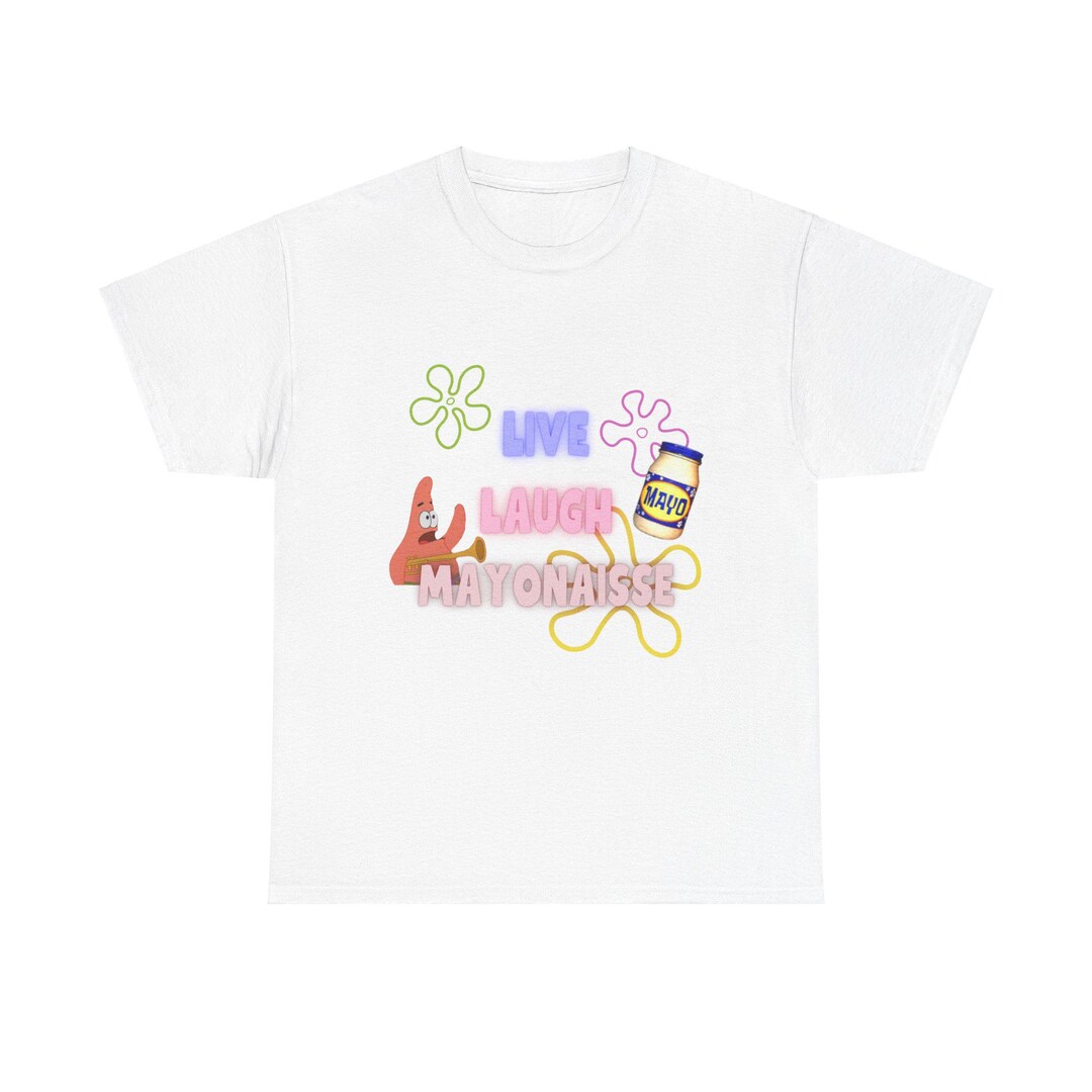 Live Laugh Love Patrick 90s Nostalgia Retro Shirt, Unisex Tee Gift for ...