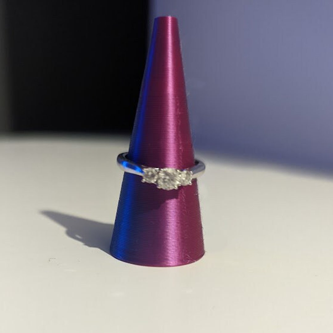 3D PRINTED Ring Holder Small Form Ring Holder - Etsy