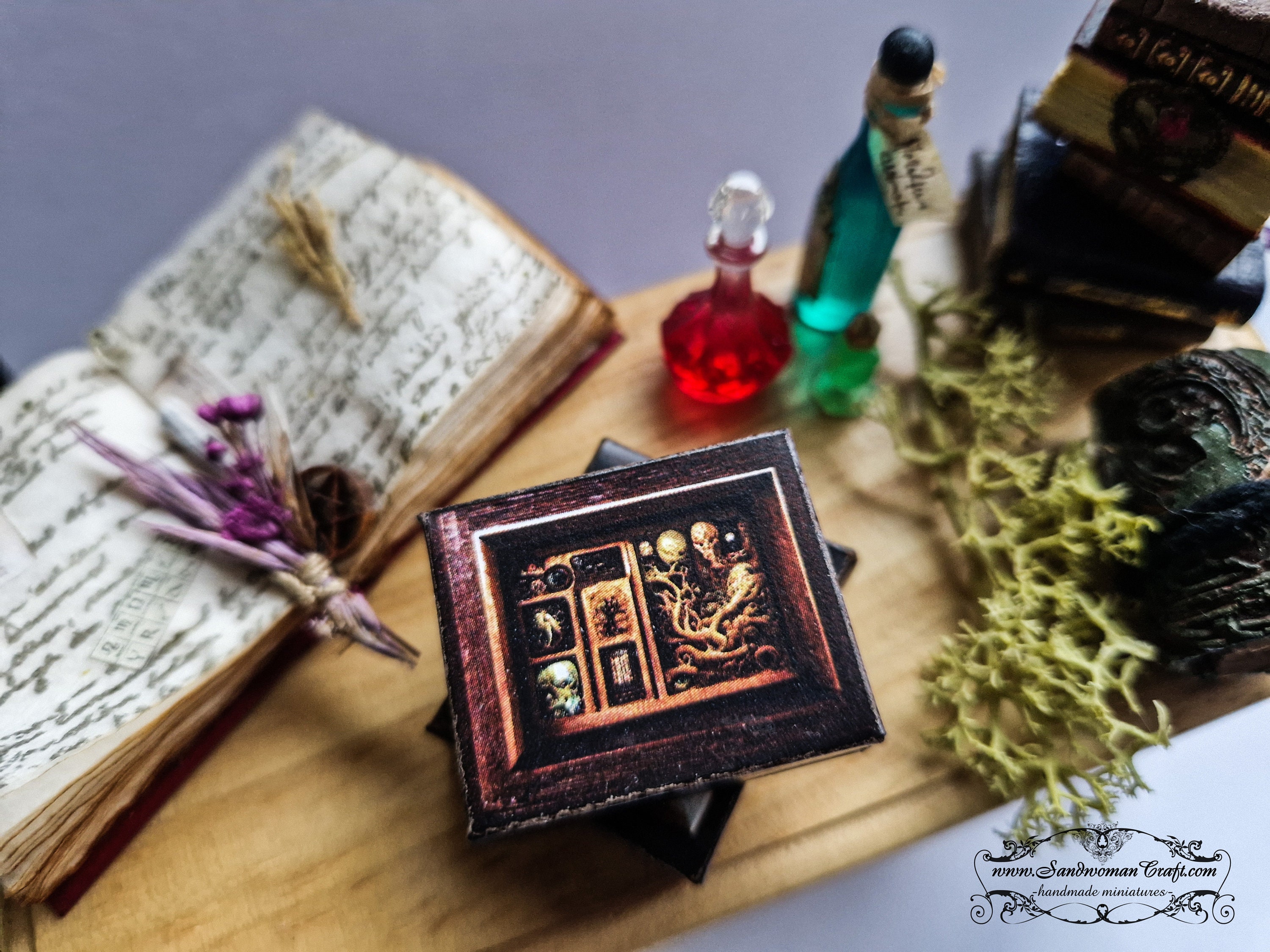 Dollhouse Miniature, Instant Download, Shadow Box, Curiosities ...