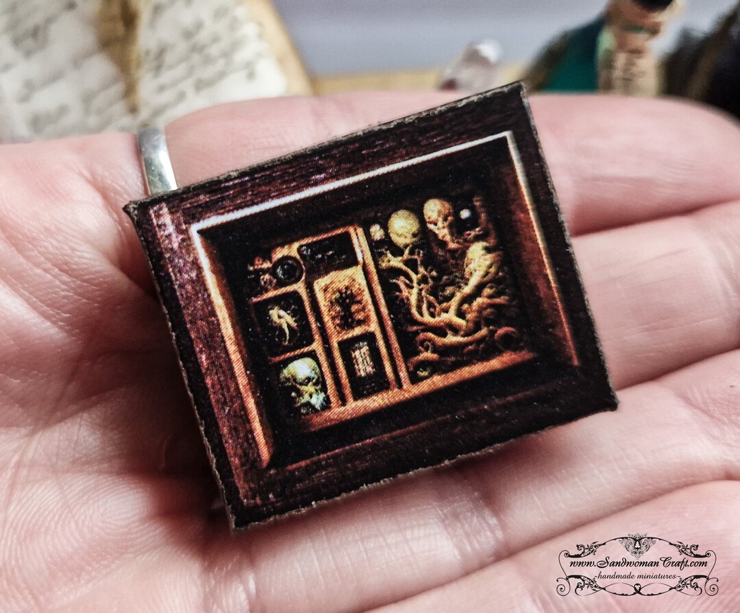 Dollhouse Miniature, Instant Download, Shadow Box, Curiosities ...