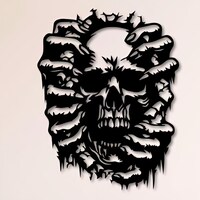 Horror Character Halloween Multilayers Laser Cut File, Horror ...