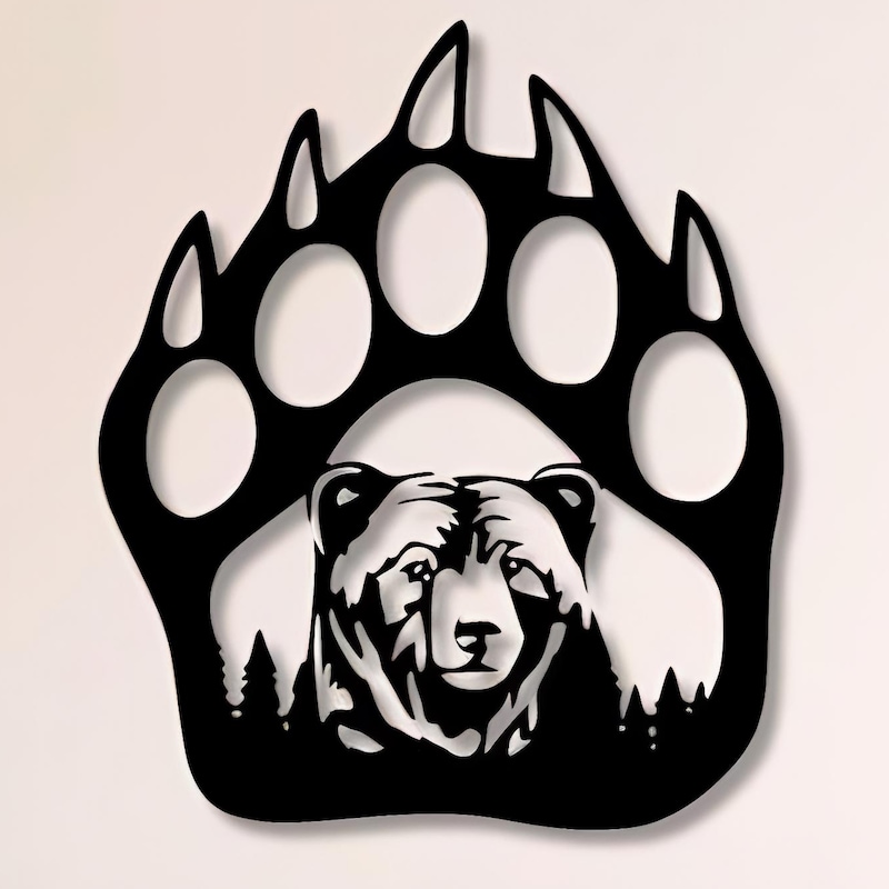 Scroll Saw Bear Pattern - Etsy