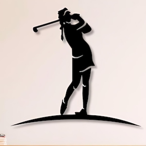 Golfer Dxf , Svg , Png , Files , Golf , Woman , Girl , Cut , File , for ...