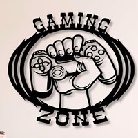 Gamer Zone Sign, CNC Laser Cut File (digital Download) - Etsy