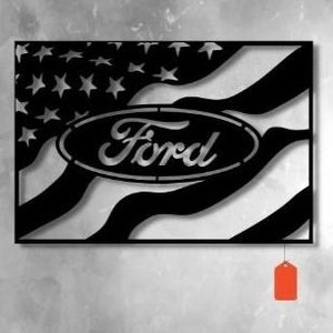 American Ford Dxf , Svg , Png , Files , Laser Cut , Flag , Patriotic ...