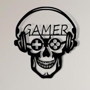 Gamer Dxf , Svg , Png , Files , Laser Cut , Game Room , Game , Gamer ...