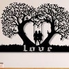 Love Dxf Svg Png Files , Love , Wall Decor , Trees , Heart , Valentines ...