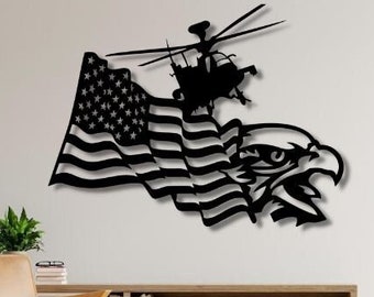 American Soldier Dxf , Svg , Png , Files , Laser Cut , Wall Art ...