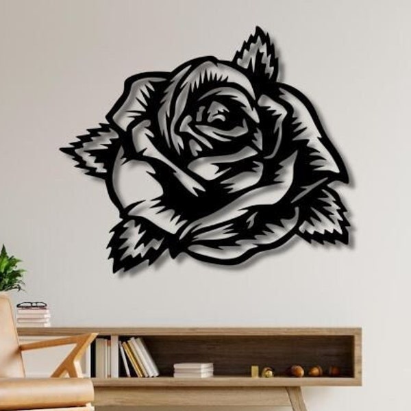 Plasma Cut Rose - Etsy