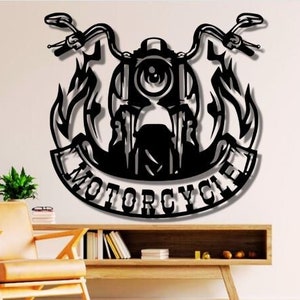 Motorcycle Dxf Svg Png Files , Motorcycle , Fire , Text , Sillhouette ...