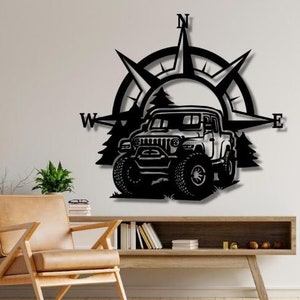 Compass Adventure Dxf , Svg , Png , Files , Adventure , Truck , Compass ...