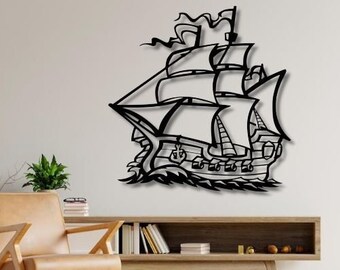 Laser Cut Sailing Ship Files - Etsy
