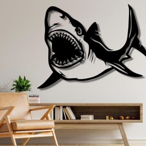 Shark Dxf Svg Png Files Shark Cut File Jaws for Cnc , Plasma , Laser ...