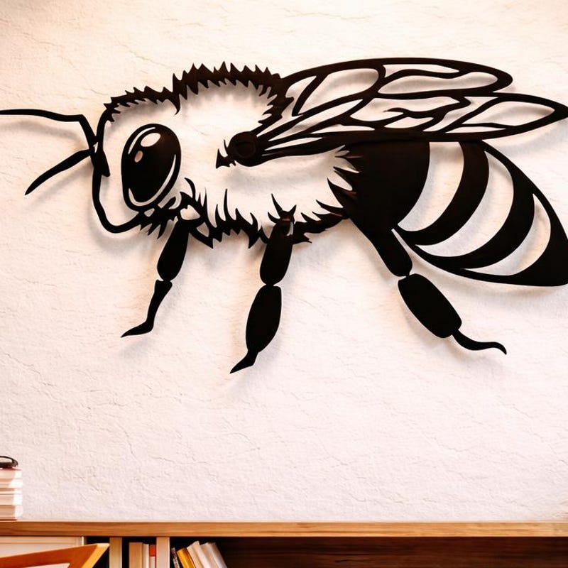 Cnc Honey Bee Dxf - Etsy