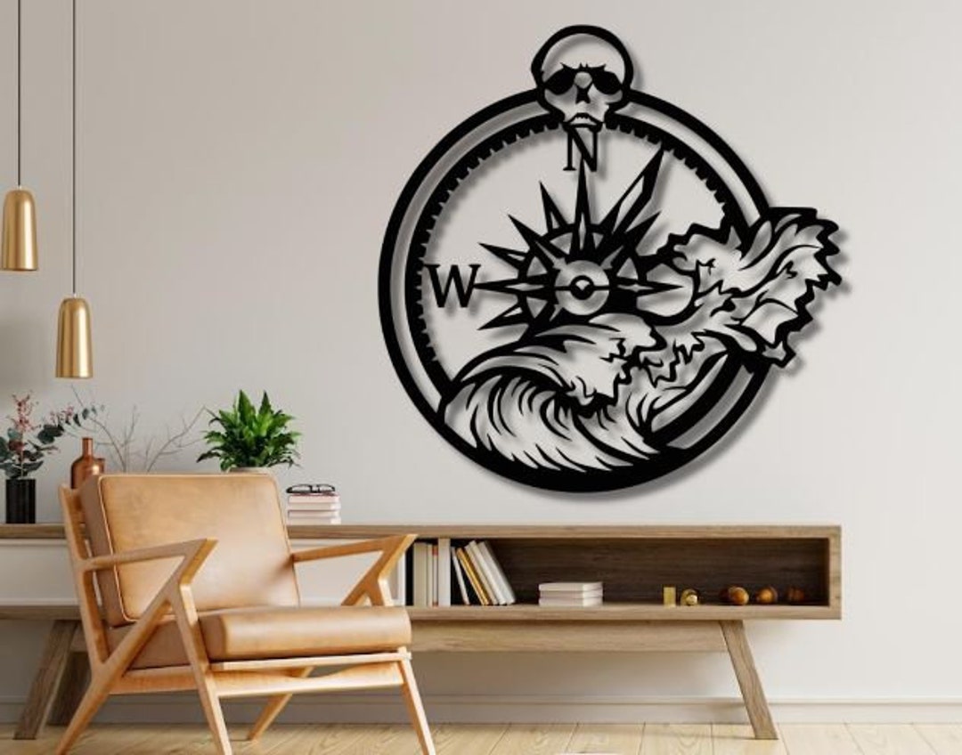 Compass Dxf , Svg , Png , Files , Compass, Sea , Sailor , Skull , Sea ...