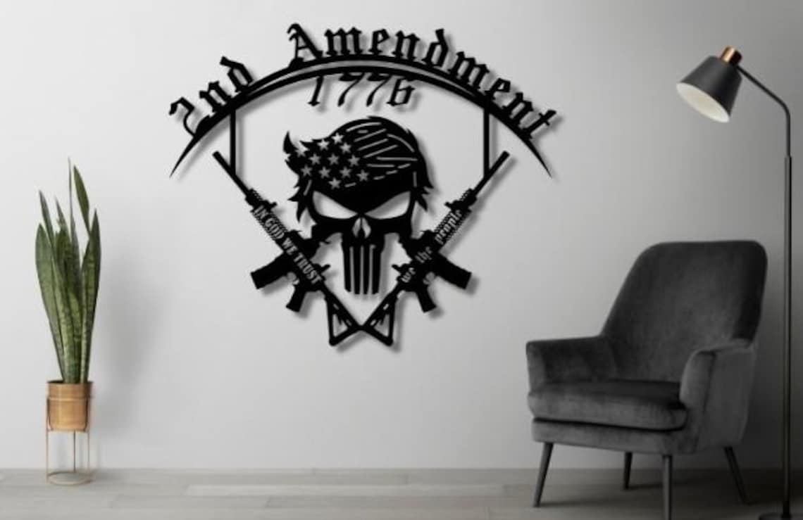 2nd Amendment Dxf Svg png Files Laser Cut Wall Art - Etsy