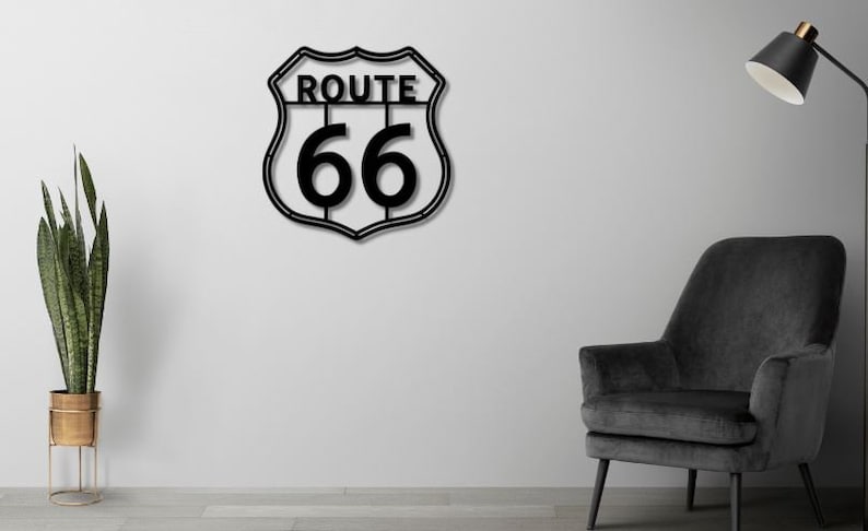 Route 66 Dxf Svg Png Files Route 66 Way Famous - Etsy