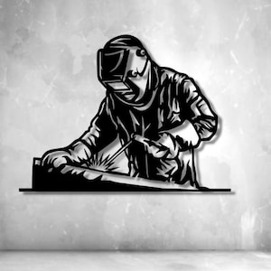 Welding Dxf Svg Png Files Welder Weld Welding Metal Crafter , Cut ...