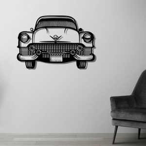 Classic Cadillac Dxf , Svg , Png , Files , Old , Cadillac , Vintage ...