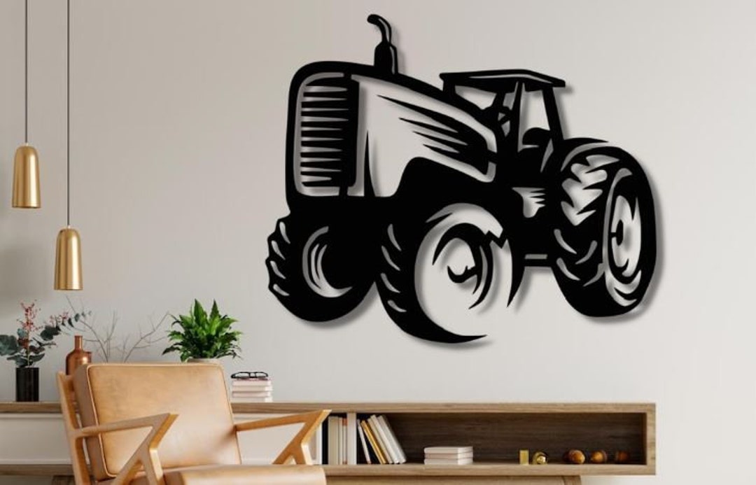 Traktor Dxf , SVG , Png , Dateien , Laser cut , Traktor , Bauernhof ...