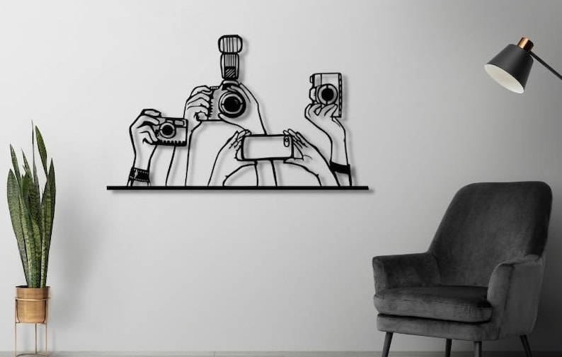 Camera Dxf Svg Png Files Photographer Laser Cut - Etsy