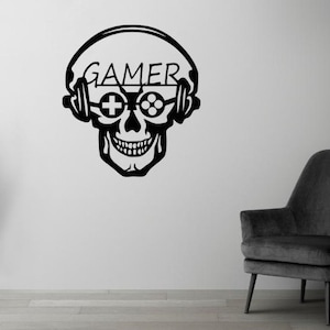 Gamer Dxf , Svg , Png , Files , Laser Cut , Game Room , Game , Gamer ...