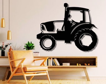 Tractor DXF & SVG - Etsy